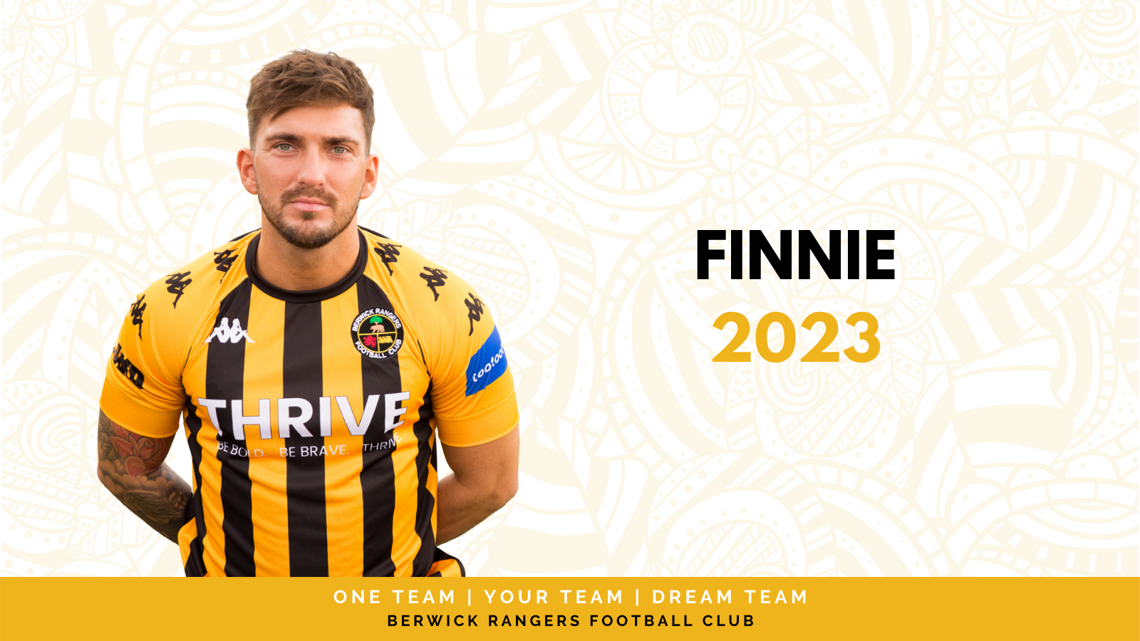 Finnie pens new two-year deal - Berwick Rangers Football Club
