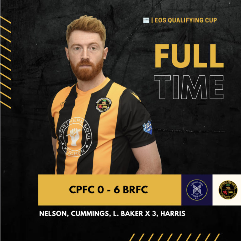 Crossgates Primrose vs BRFC Match Report - Berwick Rangers Football Club