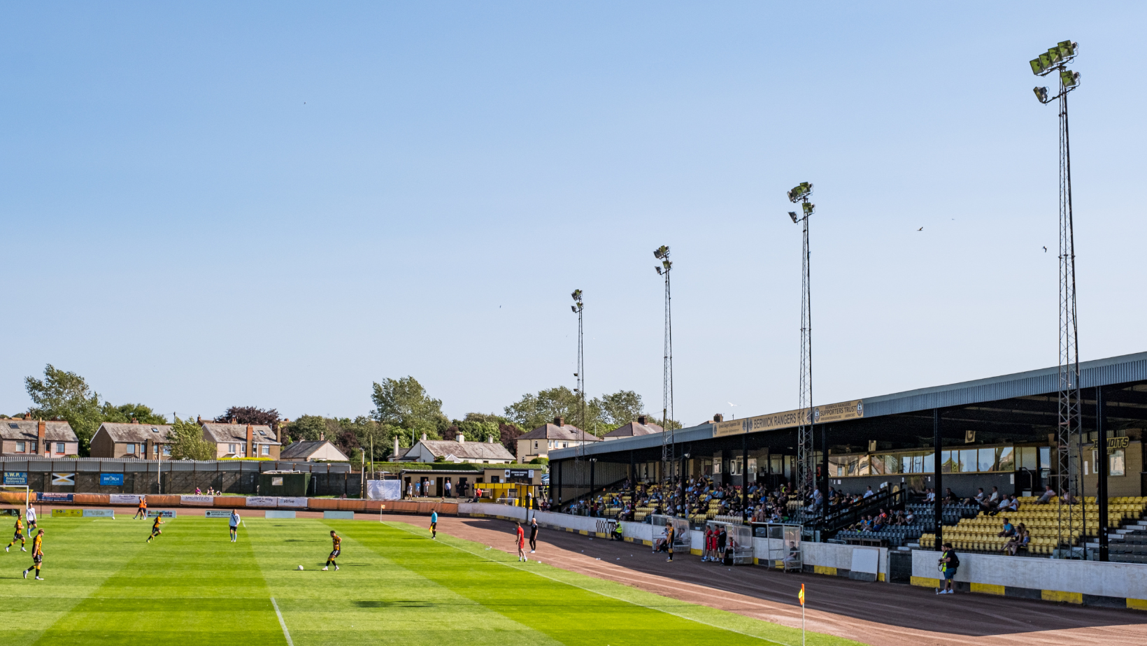 Berwick Rangers Football Club, Scottish League based at Shielfield Park