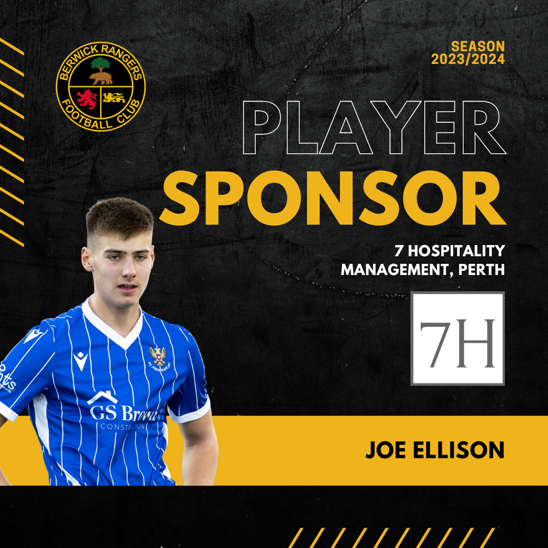 Joe Ellison - Berwick Rangers Football Club