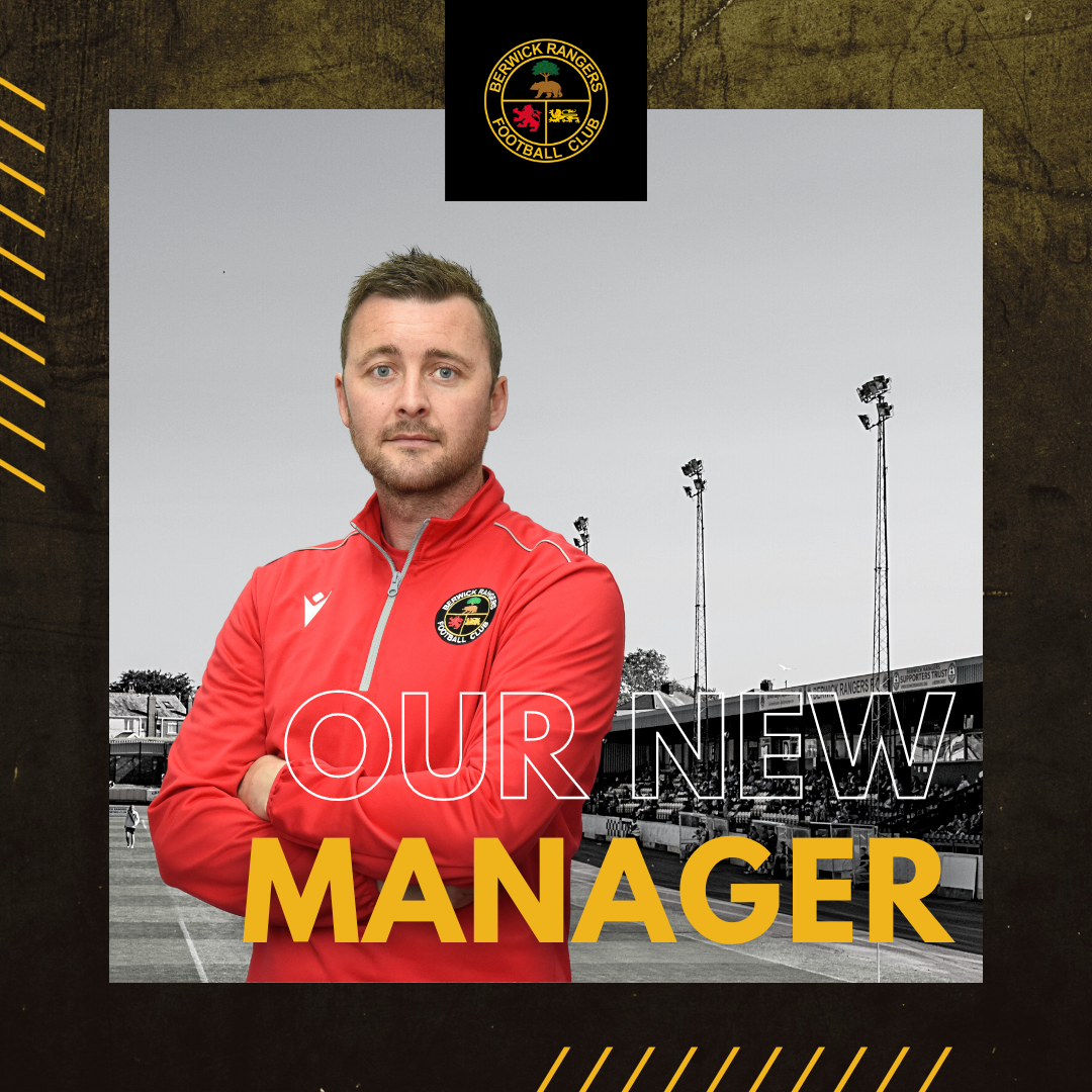 Thomas Scobbie appointed Berwick Rangers FC Manager - Berwick Rangers ...